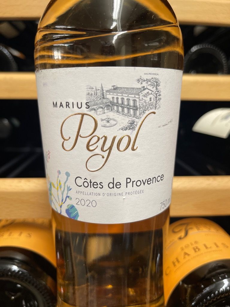 2020 Marius Peyol Côtes de Provence Rosé, France, Provence, Côtes de ...