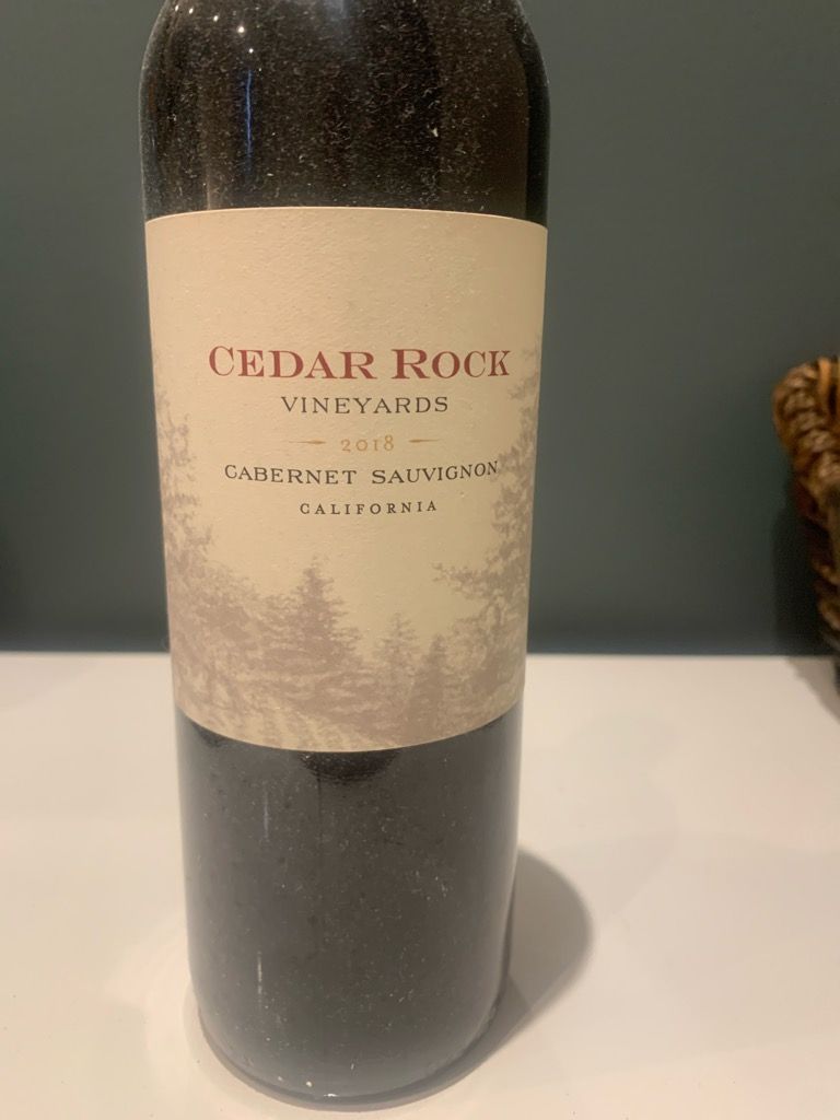 2021 Cedar Rock Vineyards Cabernet Sauvignon, USA, California ...