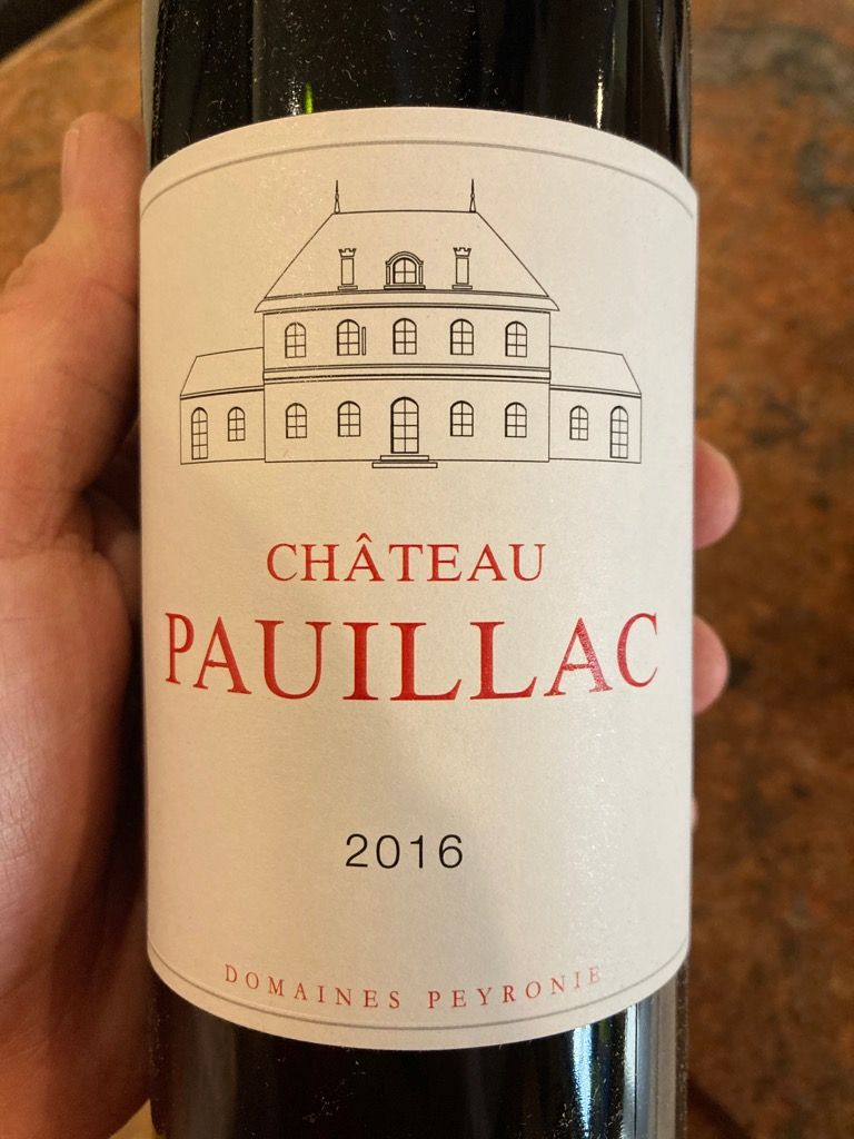 2016 Château-Pauillac, France, Bordeaux, Médoc, Pauillac - CellarTracker