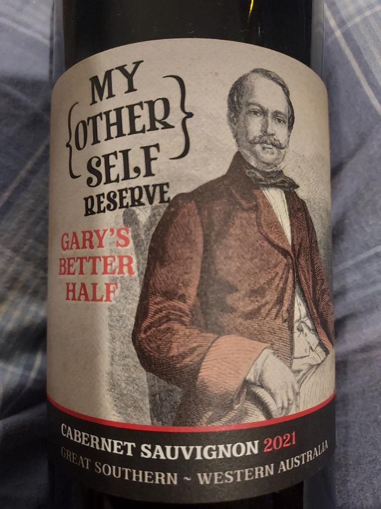 2021 Gary Stokes Cabernet Sauvignon My Other Self Reserve Gary's Better ...