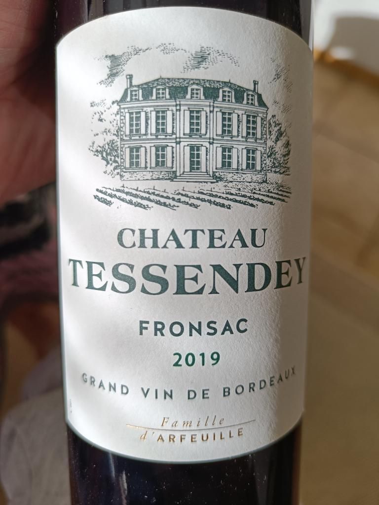 2023 Château Tessendey Fronsac, France, Bordeaux, Libournais, Fronsac ...
