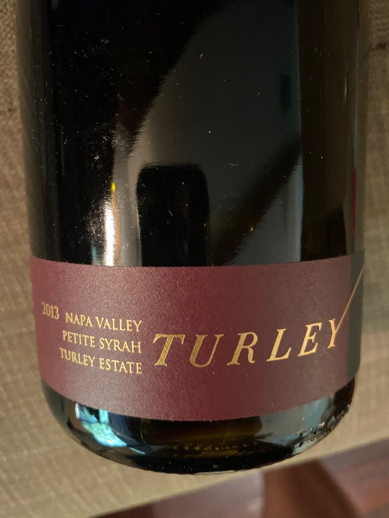 2014 Turley Petite Syrah Napa Valley, USA, California, Napa Valley ...