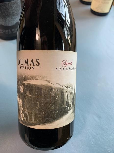 2015 Dumas Station Syrah, USA, Washington, Columbia Valley, Walla Walla ...