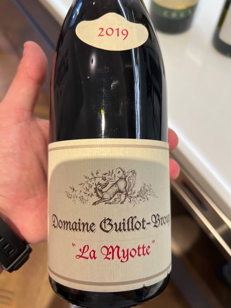 2019 Domaine Guillot-Broux Bourgogne La Myotte, France, Burgundy ...
