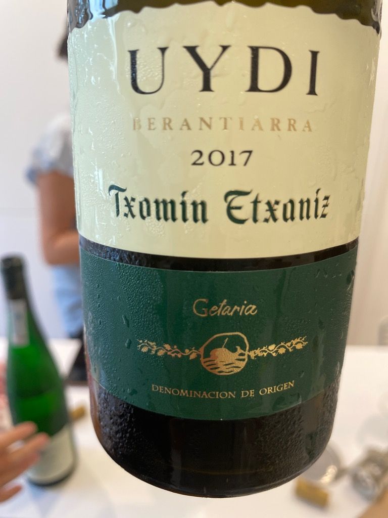 2020 Txomin Etxaniz Getariako Txakolina Uydi, Spain, País Vasco ...