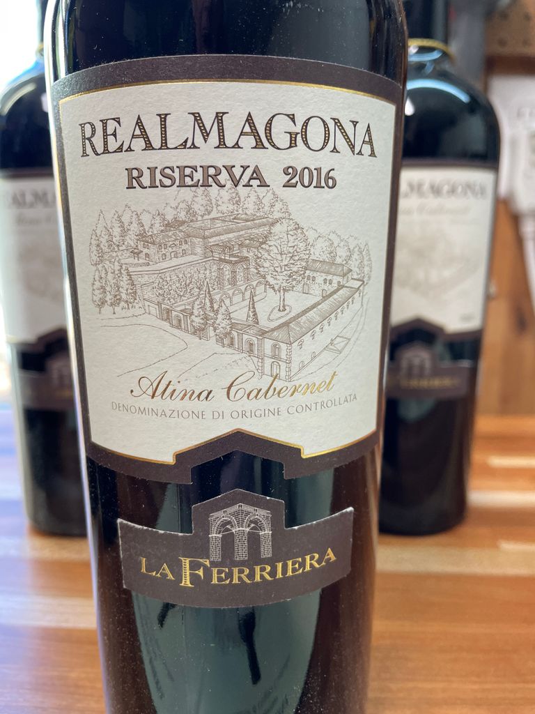 2016 La Ferriera Atina Realmagona Riserva, Italy, Latium, Atina DOC ...