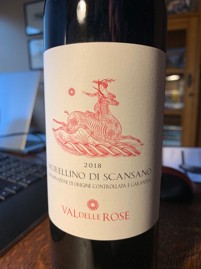 2018 Val Delle Rose Morellino di Scansano, Italy, Tuscany, Maremma ...