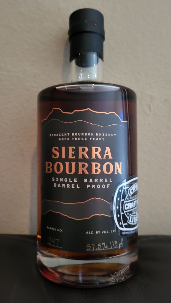 NV Old Trestle Distillery Sierra 6 Year Old Single Barrel #247(Cypress ...