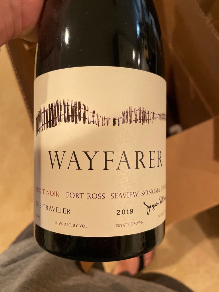 2019 Wayfarer Pinot Noir The Traveler Wayfarer Vineyard, USA ...