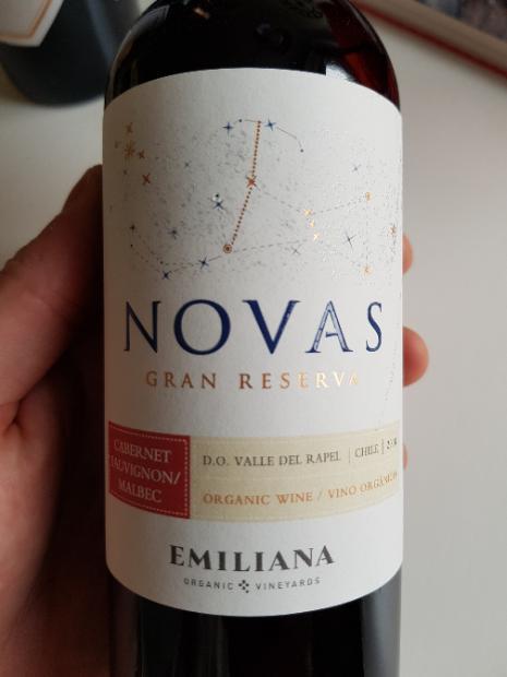 2021 Emiliana Novas Gran Reserva Cabernet Sauvignon / Malbec, Chile ...