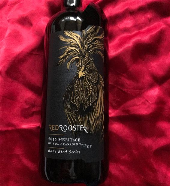 2015 Red Rooster Winery Meritage Rare Bird Series, Canada, British ...