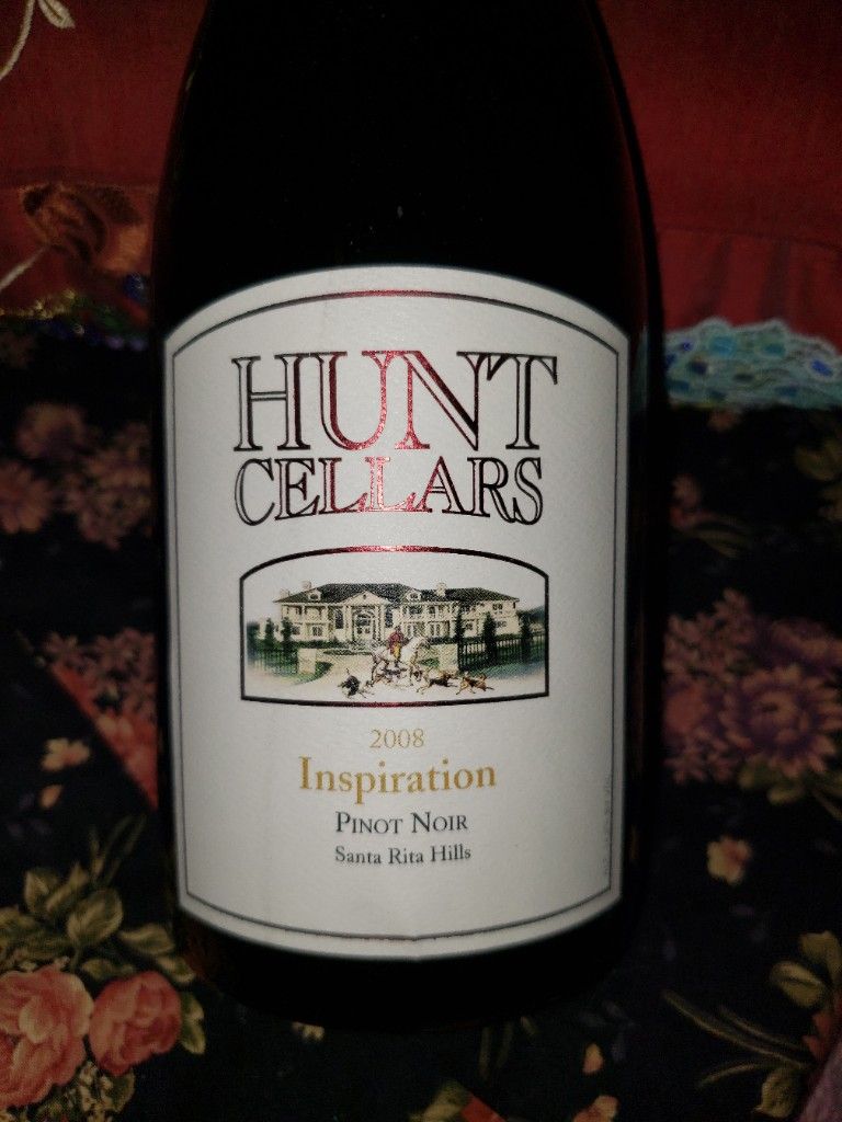 2008 Hunt Cellars Pinot Noir Inspiration, USA, California, Central ...