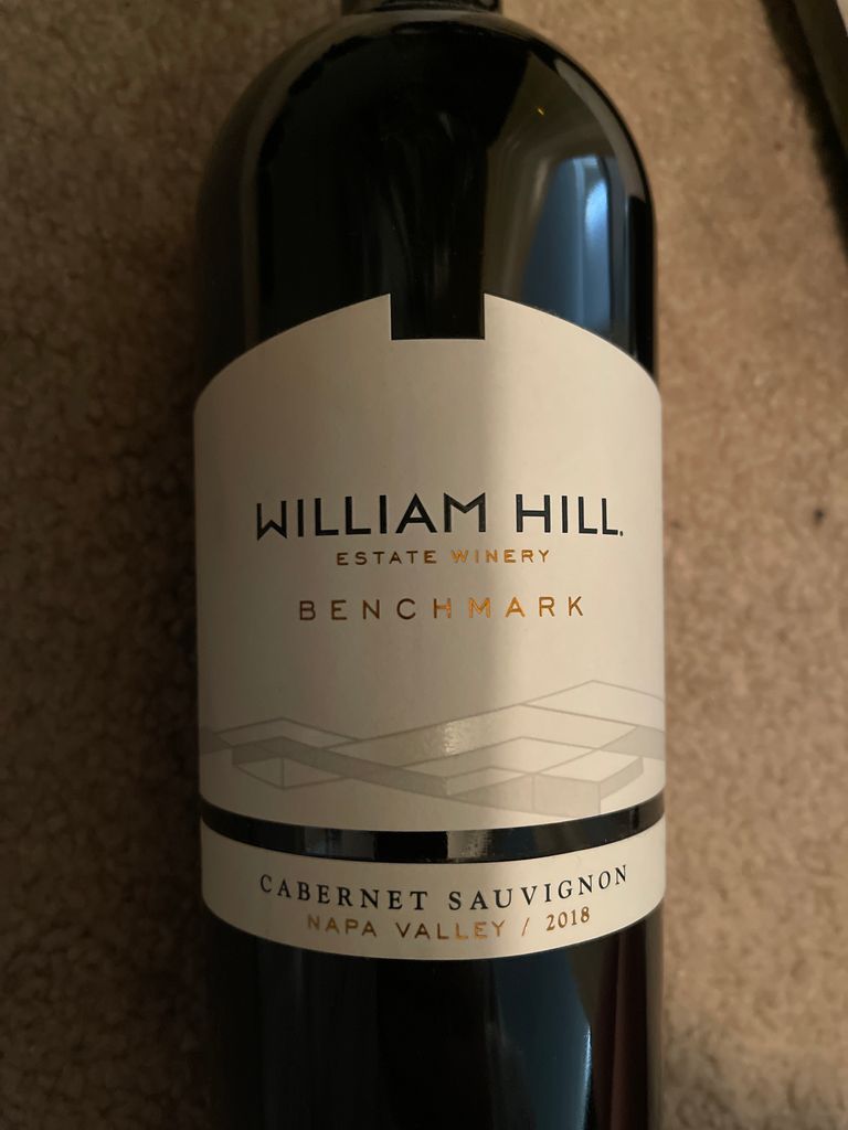2019 William Hill Winery Cabernet Sauvignon Benchmark, USA, California ...