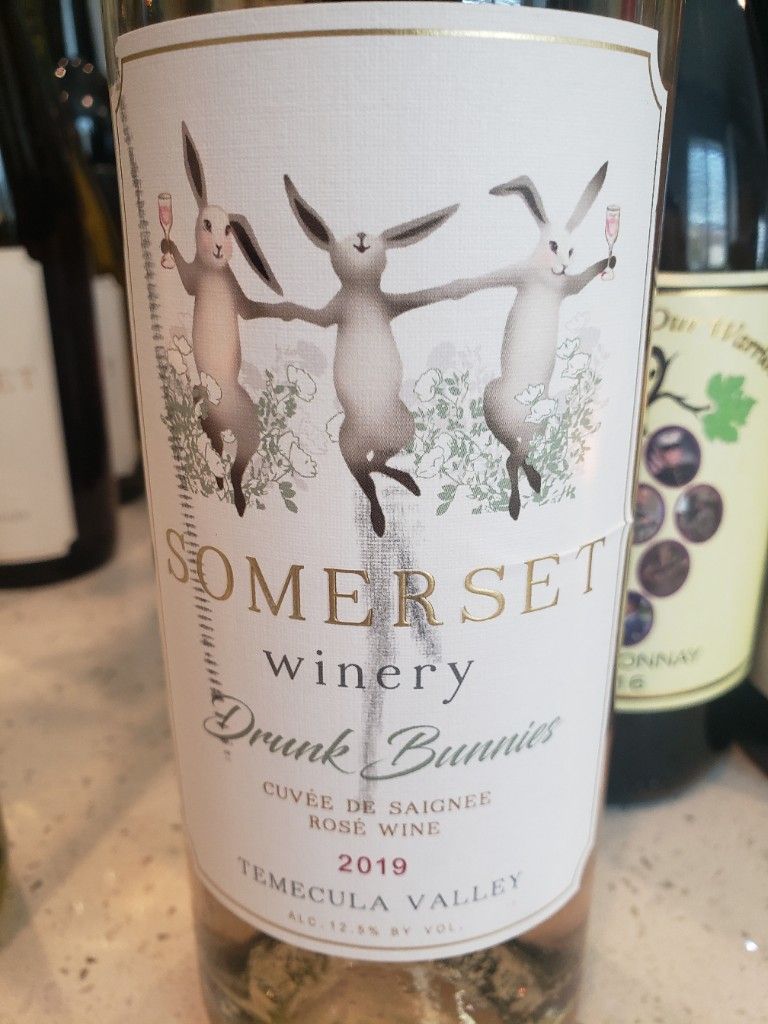2019 Somerset Winery Zinfandel Drunk Bunnies, USA, California, Central ...