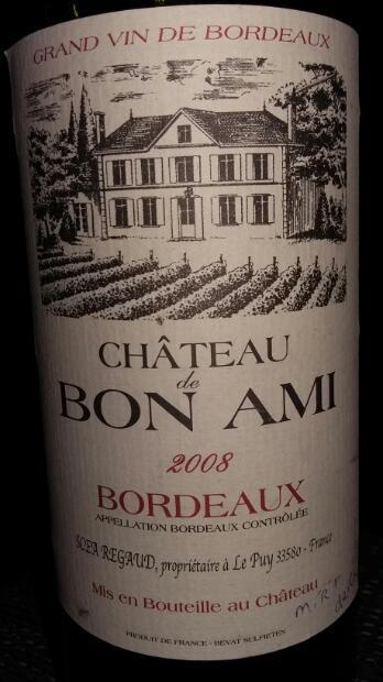 2008 Château de Bon Ami, France, Bordeaux - CellarTracker