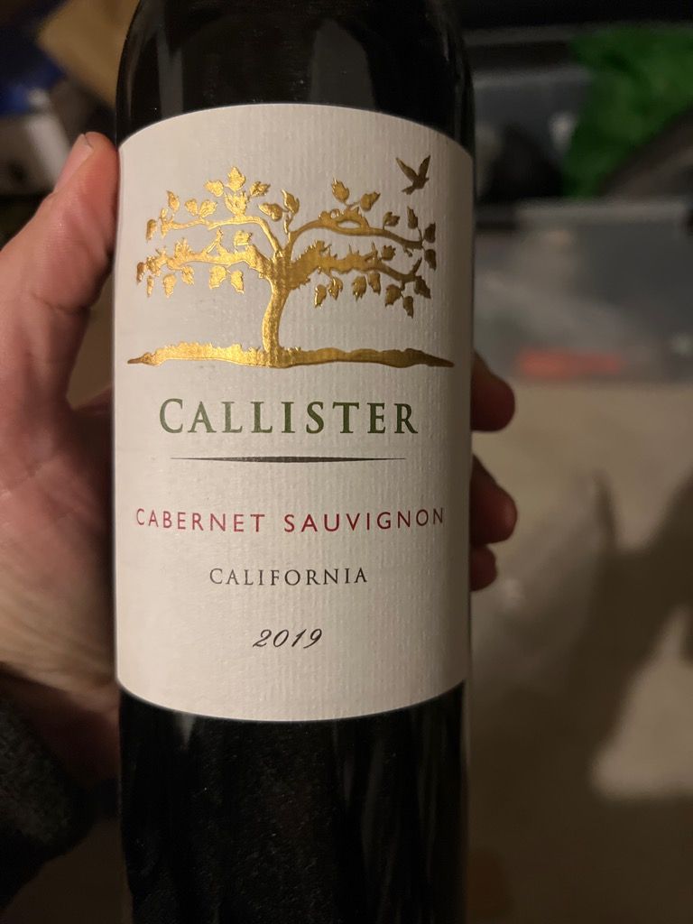 2019 Callister Cellars Cabernet Sauvignon, USA, California, Napa Valley ...