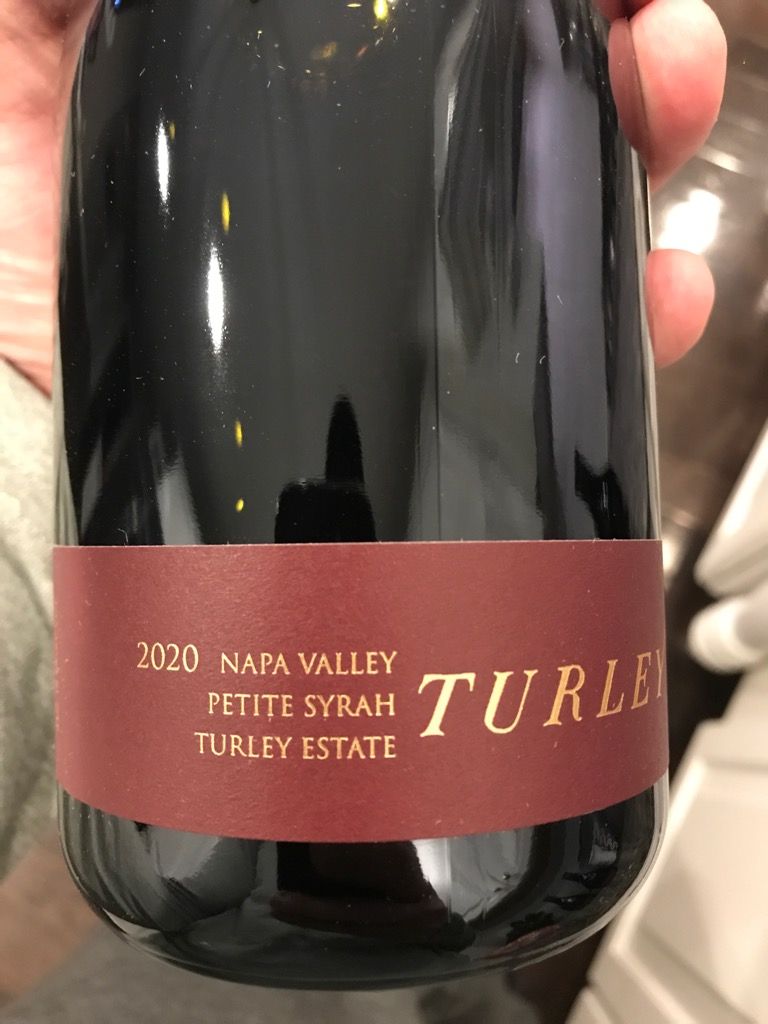 2020 Turley Petite Syrah Rattlesnake Ridge, USA, California, Napa ...