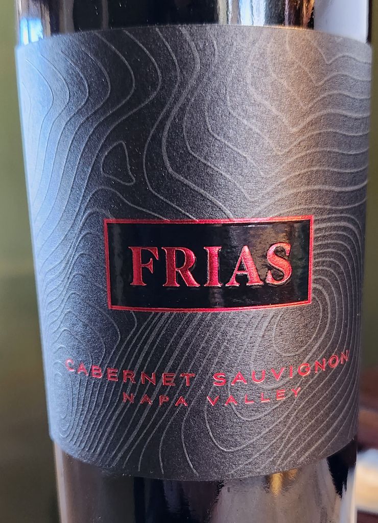 2019 Frias Family Vineyard Cabernet Sauvignon, USA, California, Napa ...