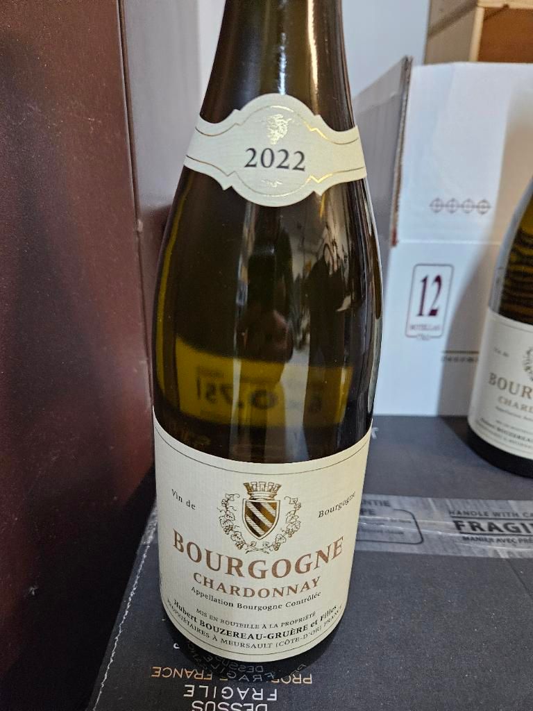 2022 Hubert Bouzereau-Gruère et Filles Chardonnay Bourgogne, France ...