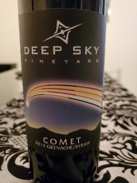 2021 Deep Sky Vineyard Comet, USA, Arizona, Cochise County - CellarTracker