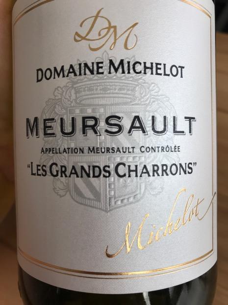 2015 Domaine Michelot Meursault Les Grands Charrons, France, Burgundy ...
