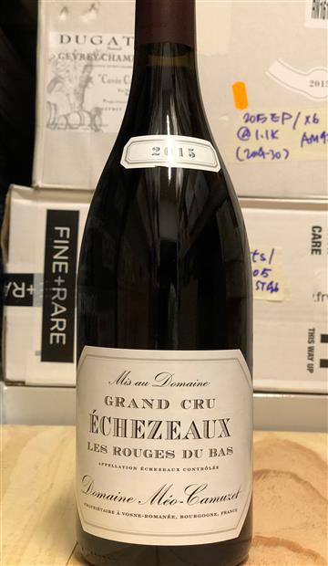 2015 Domaine Méo-Camuzet Echezeaux Les Rouges du Bas, France, Burgundy ...