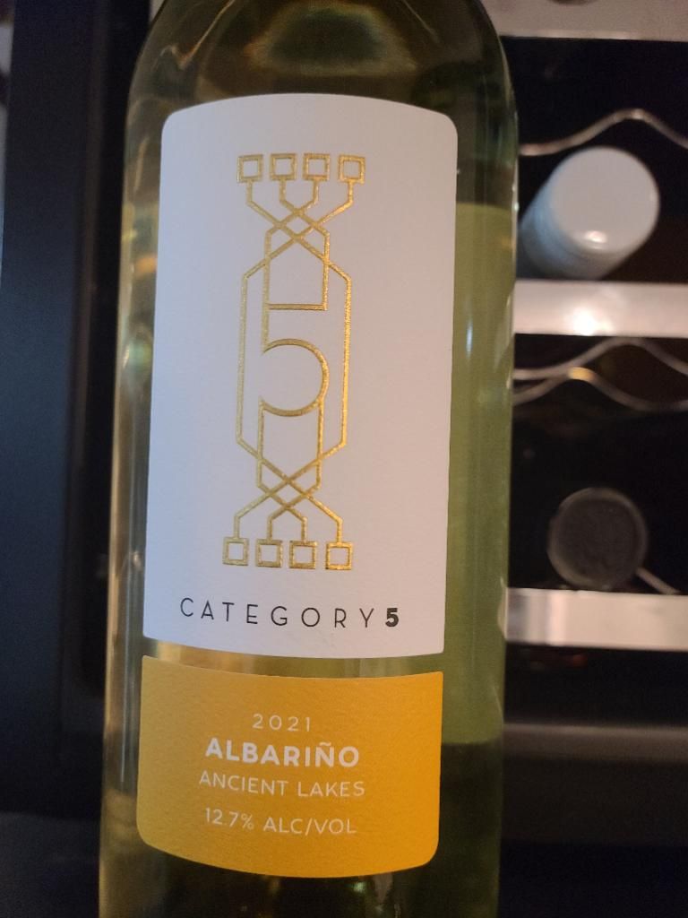 2021 Category 5 Albariño, USA, Washington, Columbia Valley - CellarTracker