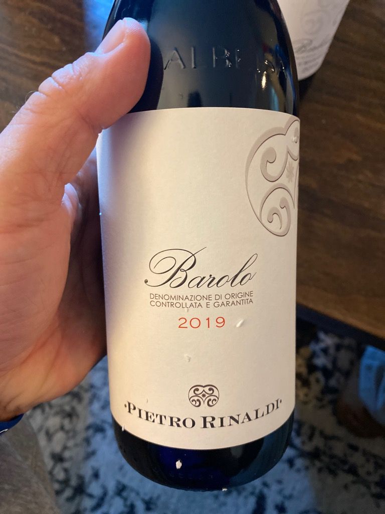 2019 Pietro Rinaldi Barolo Monvigliero, Italy, Piedmont, Langhe, Barolo ...