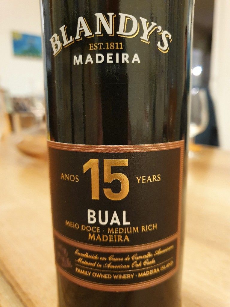 2021 Blandy's Madeira Bual 15 Years Medium Sweet, Portugal, Madeira ...