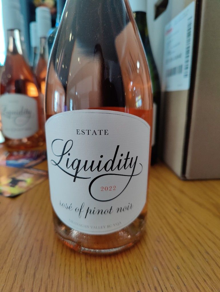 2023 Liquidity Wines Pinot Noir Rosé of Pinot Noir Liquidity Vineyards ...