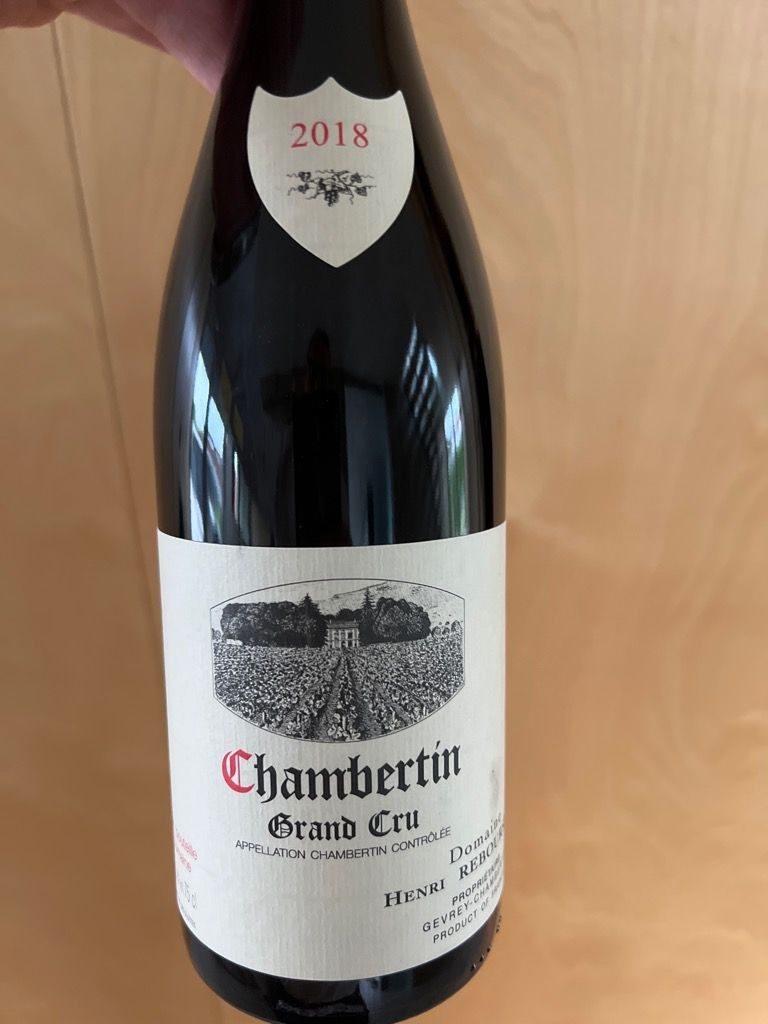 2018 Domaine Henri Rebourseau Chambertin, France, Burgundy, Côte de ...