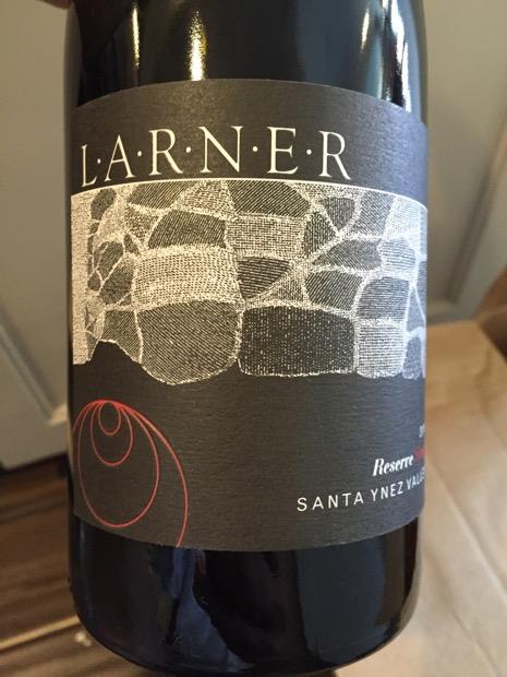 2010 Larner Vineyard Syrah Reserve, USA, California, Central Coast ...