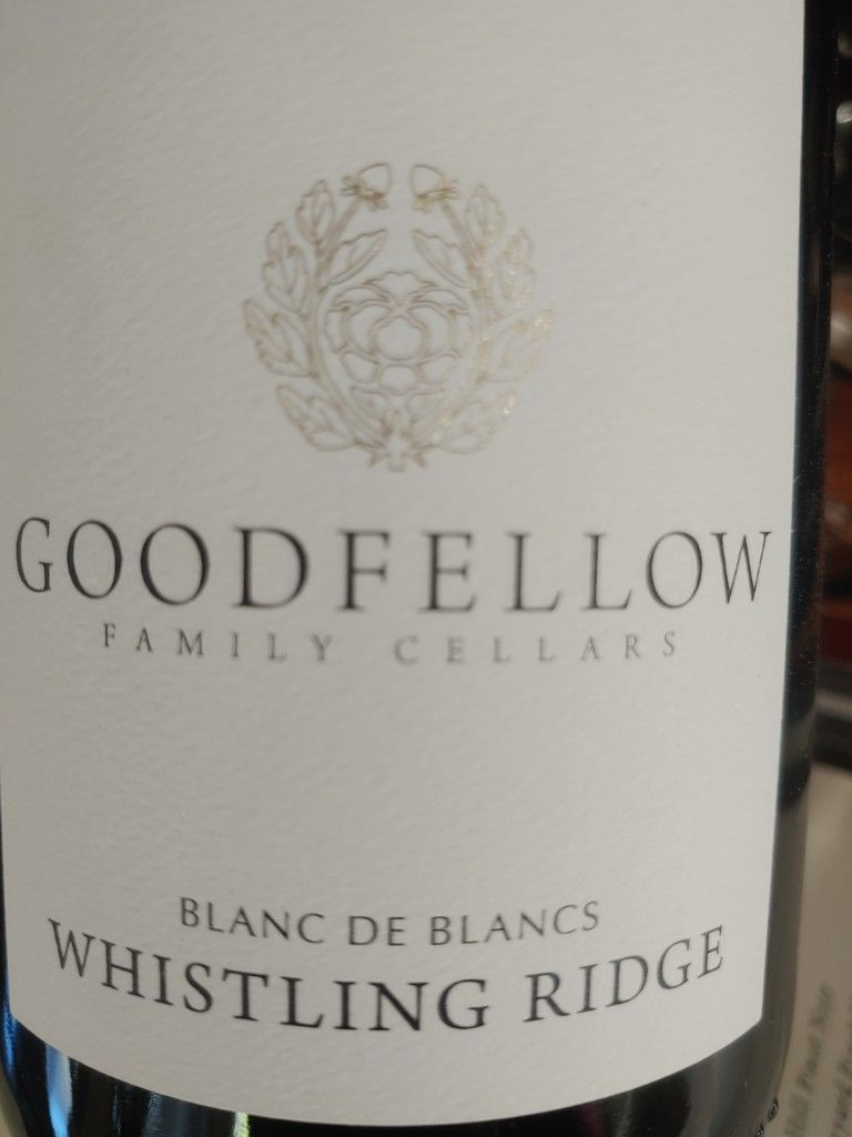 NV Goodfellow Family Cellars Chardonnay Blanc de Blancs Whistling Ridge ...