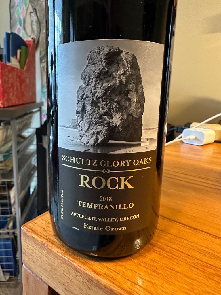 2017 Schultz Glory Oaks Tempranillo ROCK Glory Oaks Vineyard, USA ...