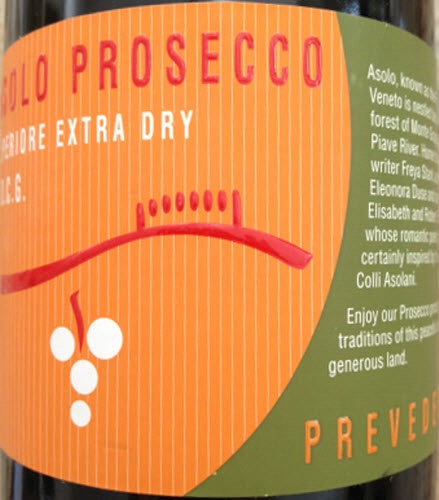 2021 Prevedello Prosecco di Conegliano-Valdobbiadene Superiore, Italy ...