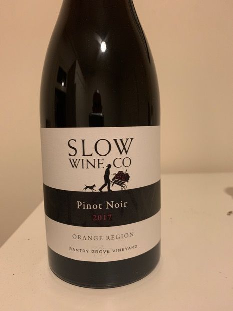 2018 Slow Wine Co Pinot Noir Bantry Grove, Australia, New South Wales ...