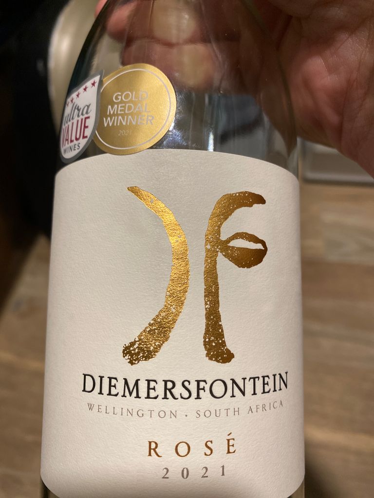 2018 Diemersfontein Rosé, South Africa, Coastal Region, Wellington ...