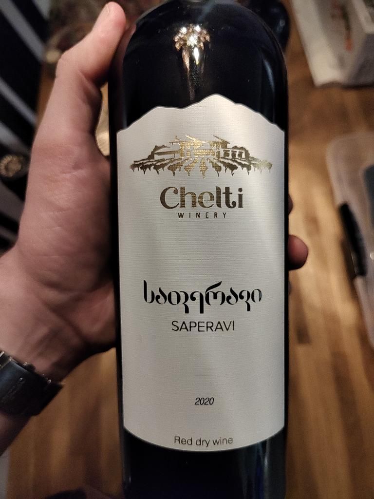 NV Chelti Estate Winery Saperavi, Georgia, Kakheti, Kvareli - CellarTracker