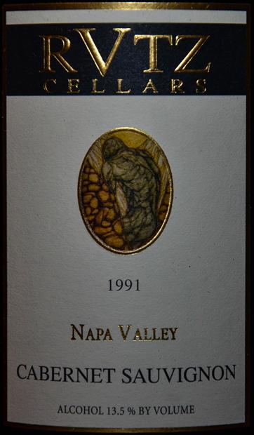 1991 Rutz Cellars Cabernet Sauvignon, USA, California, Napa Valley ...