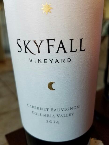 2014 Skyfall Vineyard Cabernet Sauvignon, USA, Washington, Columbia ...