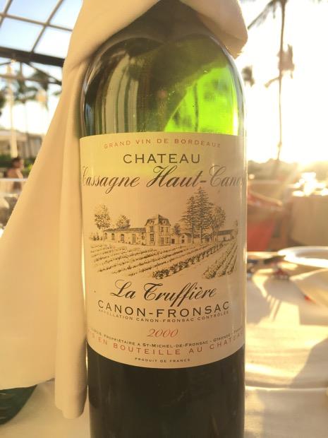 2000 Château Cassagne Haut-Canon La Truffière, France, Bordeaux ...