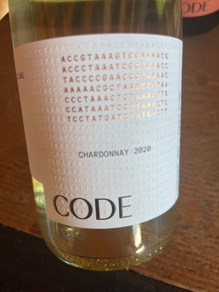2020 Code Chardonnay, Canada, British Columbia, Okanagan Valley ...