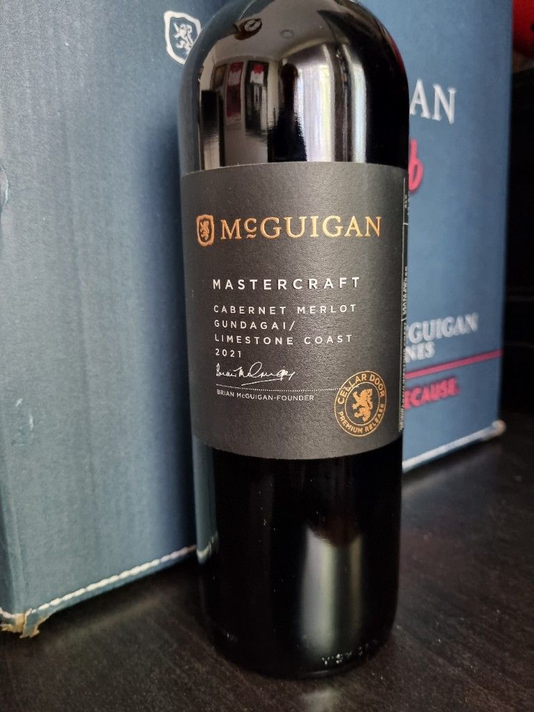2022 McGuigan Mastercraft Cabernet Merlot, Australia, South Australia ...