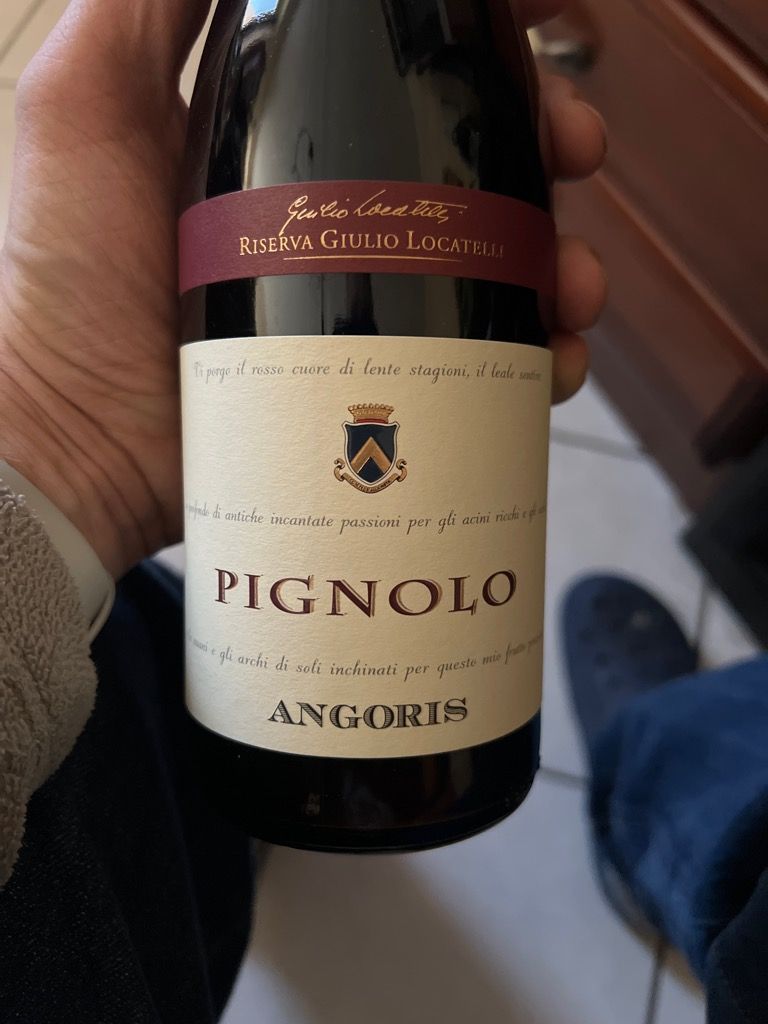 2018 Tenuta Angoris Friuli Colli Orientali Pignolo Riserva Giulio ...