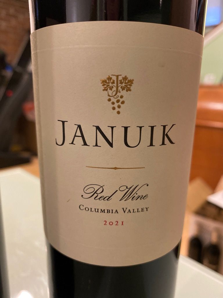 2021 Januik Red Wine, USA, Washington, Columbia Valley - CellarTracker