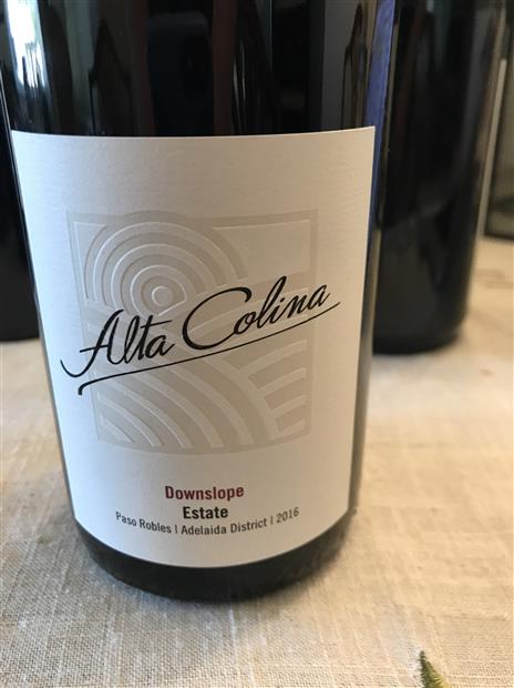 2016 Alta Colina Downslope, USA, California, Central Coast, Paso Robles ...