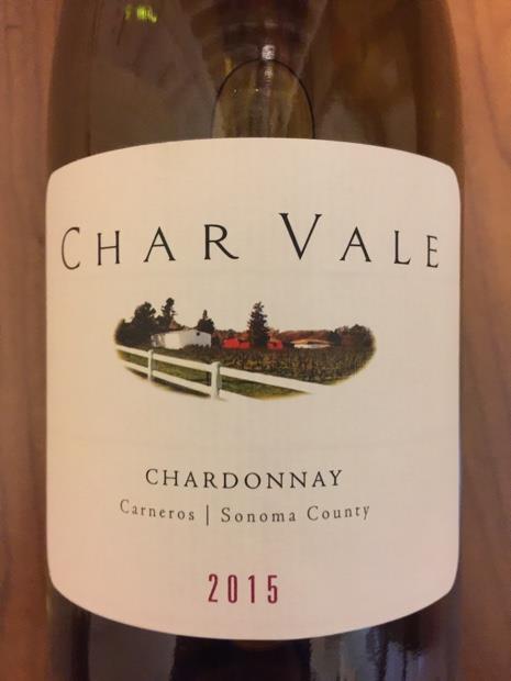 2016 Char Vale Chardonnay, USA, California, Napa / Sonoma, Carneros ...