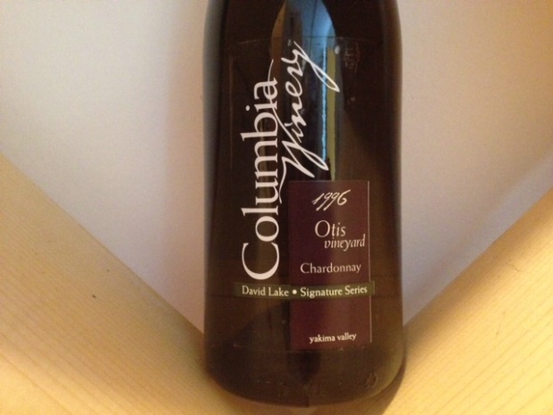 1996 Columbia Winery Chardonnay David Lake Signature Series Otis ...