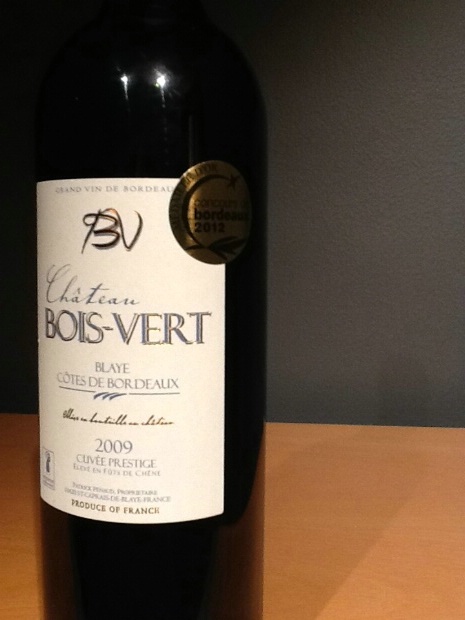 2016 Château Bois-Vert Cuvée Prestige M. et Mme Penaud Patrick, France ...