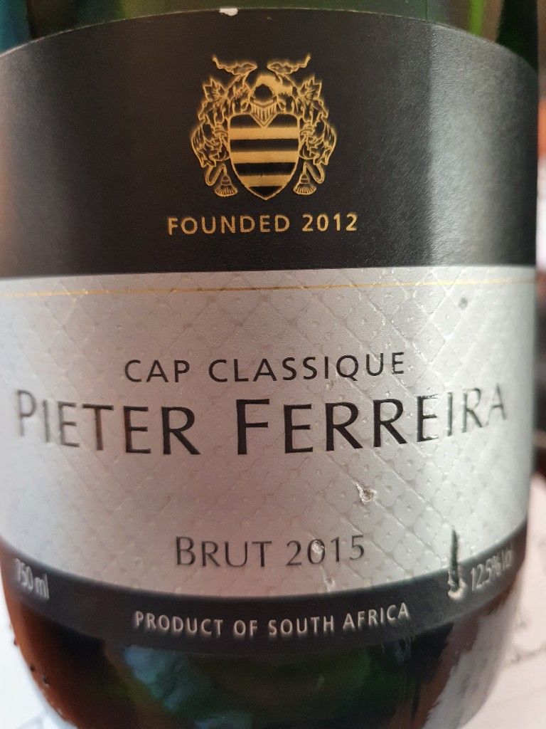 2016 Pieter Ferreira Cap Classique Brut, South Africa, Western Cape ...